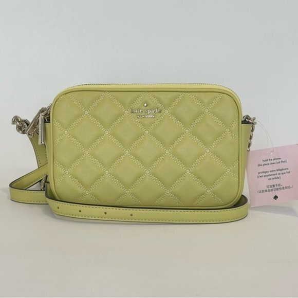 kate spade | Bags | Kate Spade New York Frosty Lime Natalia Quilted ...